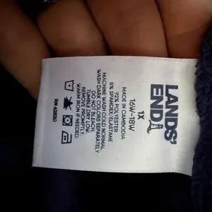Lands' End | Intimates & Sleepwear | Lands End Womens Flannel ...